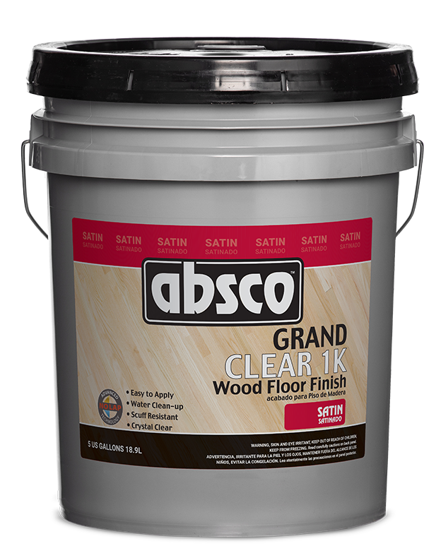 Absco Grand Clear 1K Wood Floor Finish – Canlak